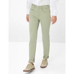 Brax Damen 5-Pocket-Jeans "Style MARY", gr&uuml;n, Gr. 40, Denim/Jeans, 96% Baumwolle, 4% Elasthan, Jeans