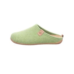Rohde Damen Hausschuh "Rohde Hausschuhe Filz", Gr. 37, gr&uuml;n, Filz, Schuhe