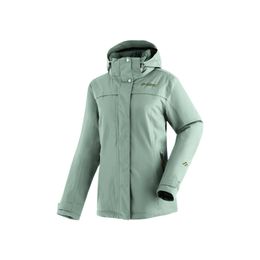 Maier Sports Damen Winterjacke "Lisbon", gr&uuml;n, Gr. 40, 100% Polyester, Jacken, warme Damen Jacke, wattierte Regenjacke, wasserdicht + atmungsaktiv