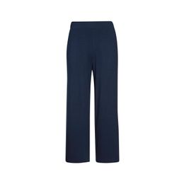 GOLDNER Damen 7/8-Hose "Jerseyhose Louisa in elastischer Qualit&auml;t", blau, Gr. 42, Obermaterial: 95% Viskose CV. 5% Elasthan EL., Hosen