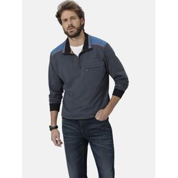 Babista Herren Sweatshirt "Sweatshirt FIORAVENTO", blau, Gr. L, Obermaterial: 50% Baumwolle CO. 50% Polyester COOLMAX PES(Coolmax)., Sweatshirts