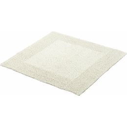 Badematte Kleine Wolke, H:17mm, beige, Baumwolle, Badematten, "Cotone", Badteppich, Uni Farben, reine Baumwolle, waschbar
