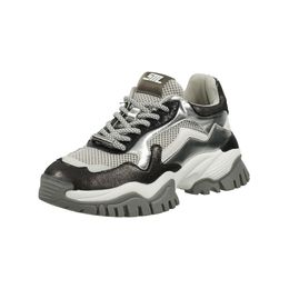 Steve Madden Damen Sneaker "Steve Madden Sneaker Lederimitat/Textil", Gr. 40, braun, Lederimitat, Textil, Schuhe