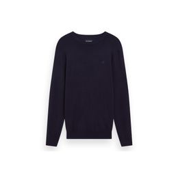Scotch & Soda SCOTCH & SODA Herren Sweatshirt "Strickpullover Core Viskose Pullover", blau, Gr. L, Obermaterial: 81% Viskose CV. 19% Nylon NY., Sweatshirts