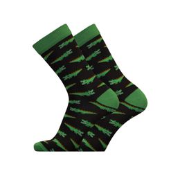 UphillSport Damen Socken "CROCODILE 2er Pack", Gr. 43, schwarz, 58% Wolle, 40% Polyamid, 2% Elasthan, mehrfarbig, Socken, in atmungsaktiver Qualit&auml;t