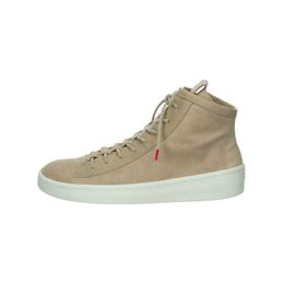 Think! THINK Damen Sneaker "Think Sneaker Veloursleder", Gr. 37, beige, Veloursleder, Schuhe