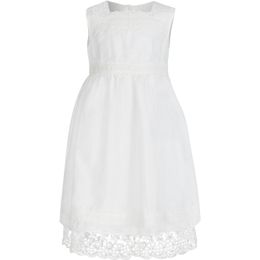 happy girls M&auml;dchen Taufkleid "dress", beige, festlich, Gr. 80, Web, Obermaterial: 40% Baumwolle, 30% Polyamid, 30% Polyester, Kleider