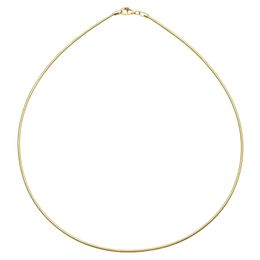OSTSEE-SCHMUCK Damen Halsreif "OSTSEE-SCHMUCK Halsreif Omega 1,7 mm Halsreif Omega 1,7 mm", 45cm, Silber 925 (Sterlingsilber), L: 42, gold, Silber