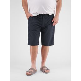 Lerros Herren Bermudas "Lerros Bermuda in &Uuml;bergr&ouml;&szlig;en, ultra leicht und schnelltrocknend", blau, Gr. 48, 54% Baumwolle, 43% Nylon, 3% Elasthan, Hosen