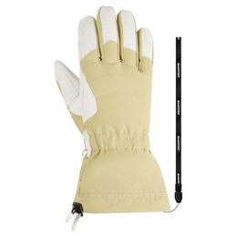 Ziener Damen Strickhandschuhe "KILATANA-Z AS AW glove", beige, Gr. 7,5, Materialmix, Handschuhe