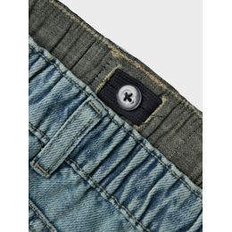 name it Jungen Bequeme Jeans "NMMBEN TAP JEANS 8940-BF NOOS", blau, Gr. 80, leichte Abriebeffekte, Denim/Jeans, Obermaterial: 98% Baumwolle, 2%