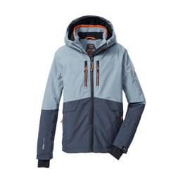 Killtec Jungen Skijacke "KSW 201 BYS SKI JCKT", blau, Gr. 164, Obermaterial: 100% Polyester;Futter: 100% Polyester;F&uuml;llung: 100% Polyester, Jacken,