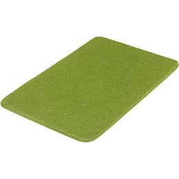 Badematte Meusch, H:23mm, gr&uuml;n, Polyacryl, Badematten, "Super Soft", Badteppich, Uni Farben, besonders flauschig & weich, waschbar