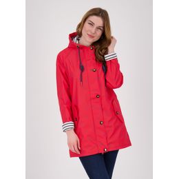 ANKERGLUT Damen Regenjacke "Friesennerz WIZZARD PEAK WOMEN UMBR", rot, Gr. 34, Obermaterial: 100% Polyurethan; Futter: 100% Polyester, Jacken, auch