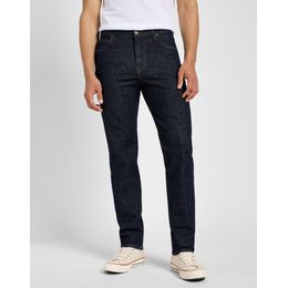 Lee Herren Relax-fit-Jeans "WEST", blau, Gr. 36, Denim/Jeans, Obermaterial: 99% Baumwolle, 1% Elasthan, Jeans