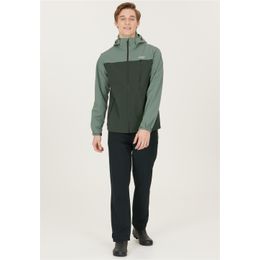 WEATHER REPORT Herren Outdoorjacke "DELTON W-PRO15000", gr&uuml;n, Gr. S, bedruckt, mehrfarbig, 94% Polyester, 6% Elasthan, Jacken, ist atmungsaktiv,