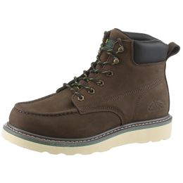 Skechers Herren Schnürstiefel "KADMIEL JOHN DEERE-GRAND CREEK", Gr. 43, braun, Leder, Schuhe, Boots mit John Deere Collaboration