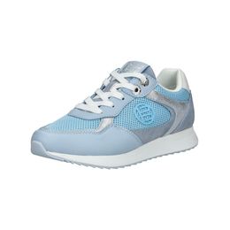 Bagatt Damen Sneaker "Bagatt Sneaker Lederimitat/Mesh", Gr. 40, blau, Lederimitat, Textil, Schuhe