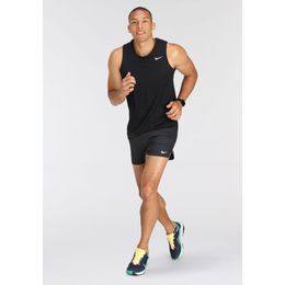 Nike Herren Laufshorts "DRI-FIT STRIDE MENS 5" BRIEF-LINED", schwarz, Gr. M, Obermaterial: 100% Polyester, Hosen