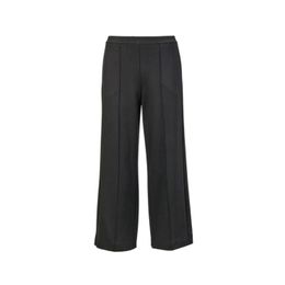 GOLDNER Damen 7/8-Hose "Verk&uuml;rzte Jersey-Hose VERA mit Biesen", schwarz, Gr. 44, Obermaterial: 51% Viskose CV. 36% Polyamid PA. 13% Elasthan EL.,