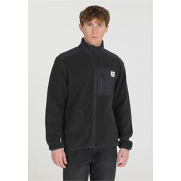 WHISTLER Herren Fleecejacke "Felis", grau, Gr. XXL, unifarben, 100% Polyester, Jacken, aus weichem Teddyfleece mit flachen N&auml;hten
