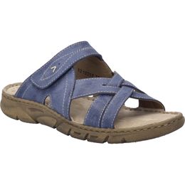 Josef Seibel Damen Sandale "Brenda 10, dunkelblau", Gr. 41, blau, Obermaterial: 100% Rindsleder Leather cow., Schuhe