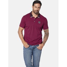 Jan Vanderstorm Herren Poloshirt "Poloshirt MORLAN", rot, Gr. 4XL, Obermaterial: 100% Baumwolle CO., Shirts