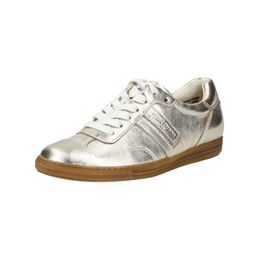 Paul Green Damen Sneaker "Paul Green Sneaker Leder", Gr. 37,5, grau, Leder, Schuhe