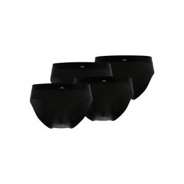 G&ouml;tzburg G&Ouml;TZBURG Herren Slip "Slip 4er Pack", Gr. L, schwarz, Obermaterial: 95% Baumwolle CO. 5% Elasthan EL., Unterhosen