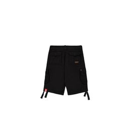 Herren Shorts "Jet Short", schwarz, Gr. 28, Alpha Industries, Obermaterial: 100% Baumwolle, Hosen