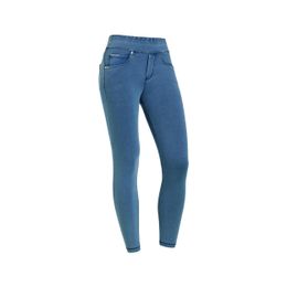 Freddy Damen Leggings "NOW SKINNY YOGA", beige, Gr. S, Web, Obermaterial: 84% Baumwolle, 16% Elasthan, Hosen, mit Lifting & Shaping Effekt