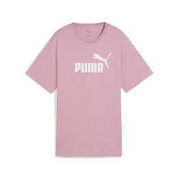 Puma Damen T-Shirt "Essentials No. 1 Logo Relaxed T-Shirt Damen"poised pink, Gr. M, Obermaterial: 100% Baumwolle; Kragen: 30% Polyester, 70%