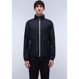 Napapijri Herren Windbreaker "A-CLOUDY 041 BLACK", schwarz, Gr. XL, unifarben, Web, Obermaterial: 100% Polyamid, Jacken, Mit Markenlabel von