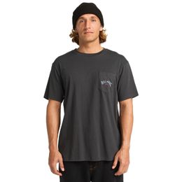 Billabong Herren T-Shirt "Stacked Arch", schwarz, Gr. XXL, 100% Baumwolle, Shirts