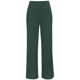 s.Oliver Damen Pyjamahose, Gr. 36gr&uuml;n, meliert, Rippware, Obermaterial: 92% Viskose, 8% Elasthan, meliert, Hosen, Aus weicher Rippqualit&auml;t