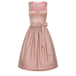 N&uuml;bler N&Uuml;BLER Damen Dirndl "Midi Dirndl Gepa", orange, Gr. 40, Obermaterial: 100% Viskose CV., Kleider