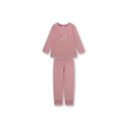 Sanetta Mädchen Schlafanzug "Pyjama", Gr. 128, rosa, Obermaterial: 100% Baumwolle CO(Bio)., Homewear-Sets