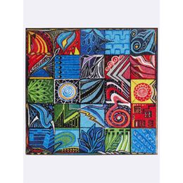 Fu&szlig;matte Salonloewe, B:40cm H:7mm L:60cm, bunt, Kunstfaser, Polyamid, Flur, Teppiche