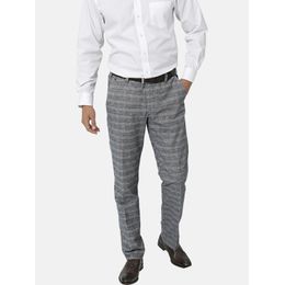 Babista Herren Anzughose "Hose ROMANZIO", blau, Gr. 54, Obermaterial: 97% Baumwolle CO. 3% Elasthan EL., Hosen, in Wolloptik