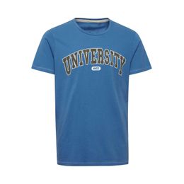 11 Project Herren T-Shirt "T-Shirt PRSit", blau, Gr. S, Obermaterial: 100% Baumwolle CO., Shirts