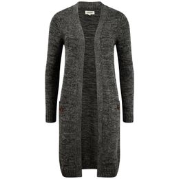 oxmo Damen Strickjacke "Strickjacke OXPhiletta", schwarz, Gr. XS, Obermaterial: 100% Baumwolle CO., Strickjacken