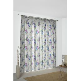 Vorhang WIRTH, B:142cm H:245cm, bunt, Jacquard, Polyester, Wohnzimmer, Gardinen, "Montrose"