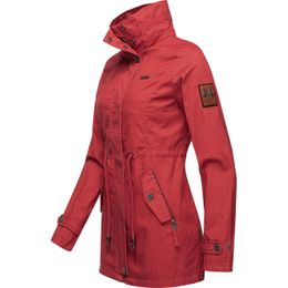 Marikoo Damen Outdoorjacke "Nyokoo", rot, Gr. S, Oberstoff: 100% Baumwolle; Futter: 100% Polyester; Wattierung: 100% Polyester; &Auml;rmelfutter: 100%