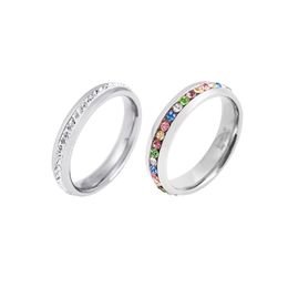 Lady Damen Fingerring, 18, Edelstahl, silber, Edelstahl, Fingerringe