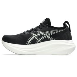 asics Damen Laufschuh "GEL-NIMBUS 27", Gr. 42,5, schwarz, Textil, Schuhe