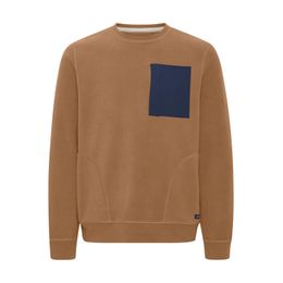 Blend Herren Longpullover "Sweatshirt BHSweatshirt", braun, Gr. M, Obermaterial: 100% Polyester PES., Sweatshirts