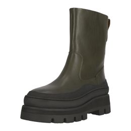 Clarks Damen Stiefel "Orianna2 Rise", Gr. 39,5, gr&uuml;n, Leder, Schuhe, im angesagten Design mit Stollensohle