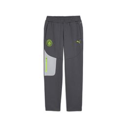 Puma Damen Sporthose "Manchester City PumaTECH Jogginghose Herren", gr&uuml;n, Gr. M, Obermaterial: 23% Polyester, 77% Baumwolle; Taschenfutter: 100%