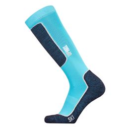 UphillSport Herren Socken "HALLA", Gr. 35, blau, 60% Polyester, 28% Wolle, 11% Polyamid, 1% Elasthan, mehrfarbig, Socken, mit atmungsaktiver Funktion
