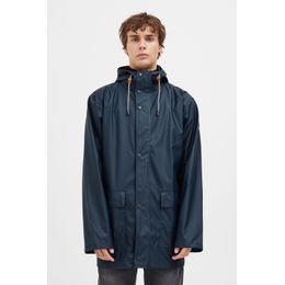 North Bend Herren Regenjacke "Regenjacke NBTorsten M W-PRO 5.000 mit wasserdichter Beschichtung", blau, Gr. S, Obermaterial: 100% Polyester PES.,